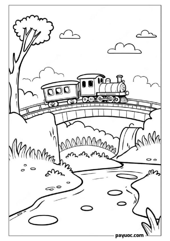 45+ Tilly the Train Coloring Pages for Kids (FREE PDFs)