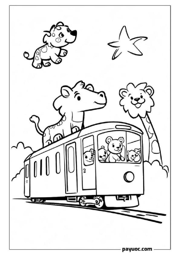 45+ Tilly the Train Coloring Pages for Kids (FREE PDFs)