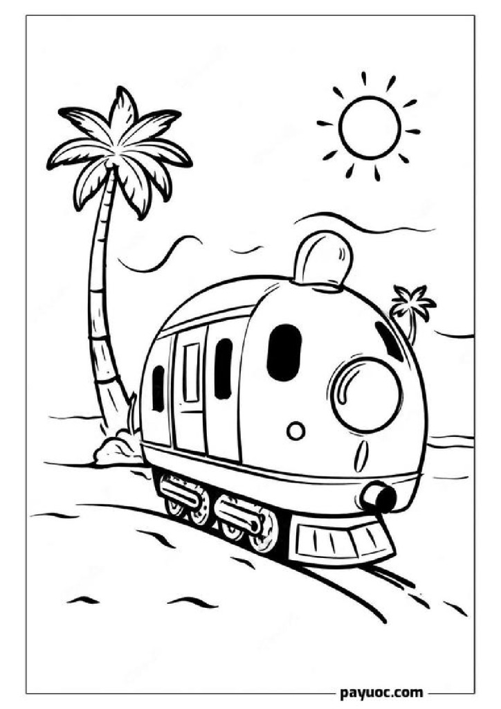 45+ Tilly the Train Coloring Pages for Kids (FREE PDFs)