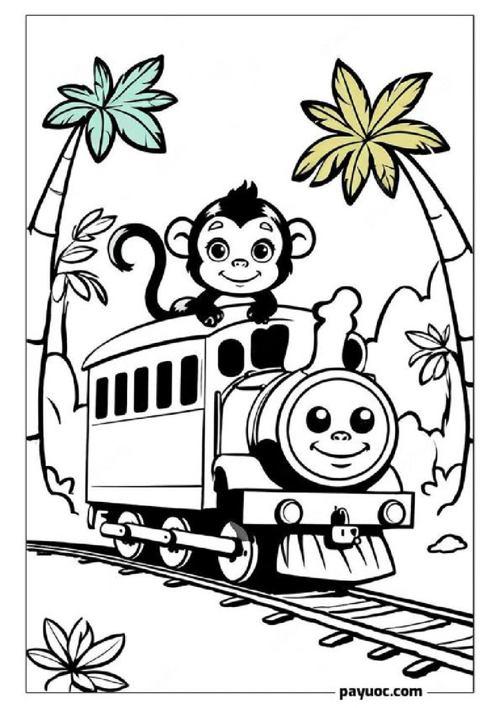 45+ Tilly the Train Coloring Pages for Kids (FREE PDFs)
