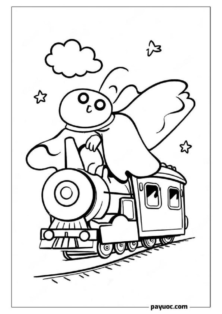 45+ Tilly the Train Coloring Pages for Kids (FREE PDFs)