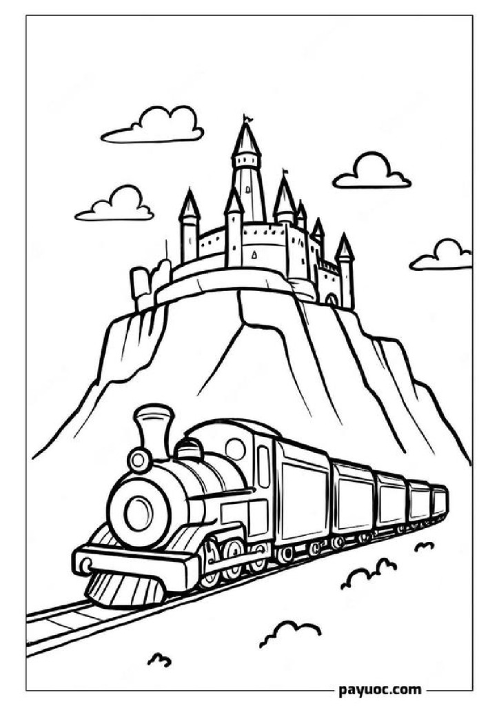 45+ Tilly the Train Coloring Pages for Kids (FREE PDFs)