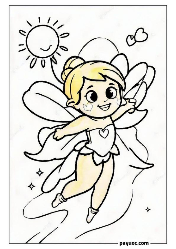 40+ Tinkerbell Valentine Coloring Pages (FREE PDFs)