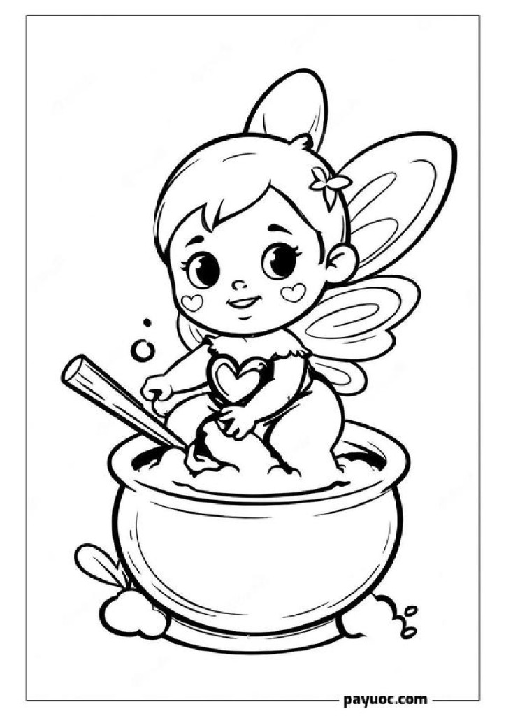 40+ Tinkerbell Valentine Coloring Pages (FREE PDFs)