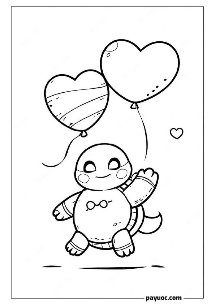 30+ Ninja Turtle Valentine Coloring Pages (FREE PDFs)