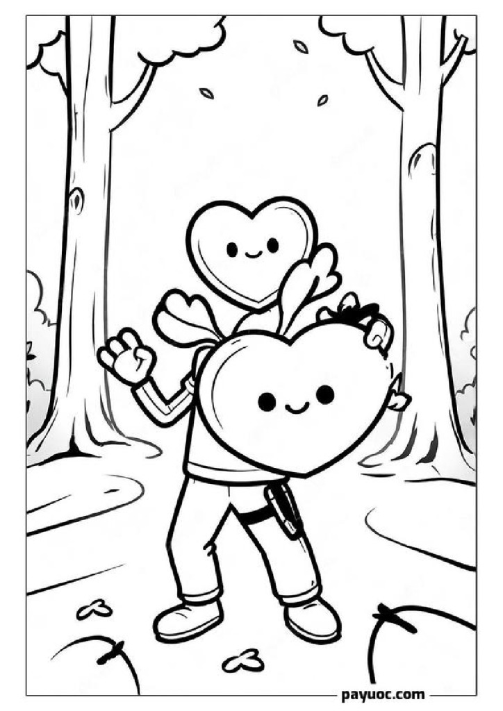 40+ Fortnite Valentine Coloring Pages (FREE PDFs)