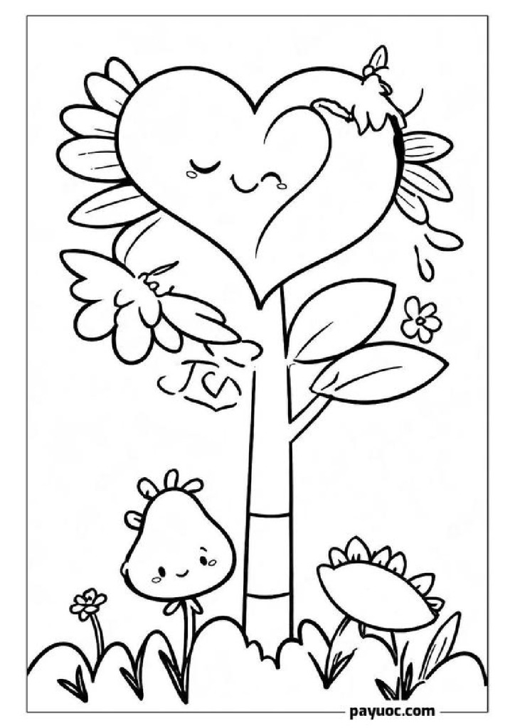 45+ Wildlife Valentine's Day Coloring Pages (FREE PDFs)