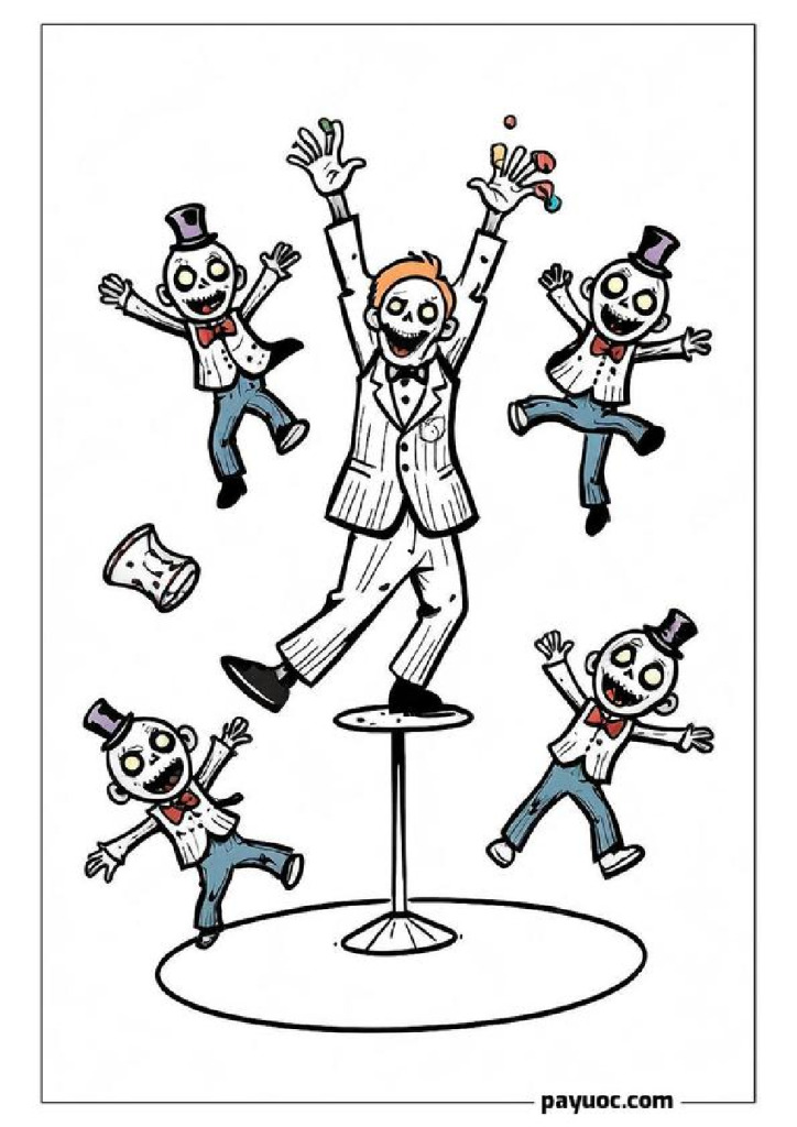 95+ Disney Zombies Coloring Pages (FREE PDFs)