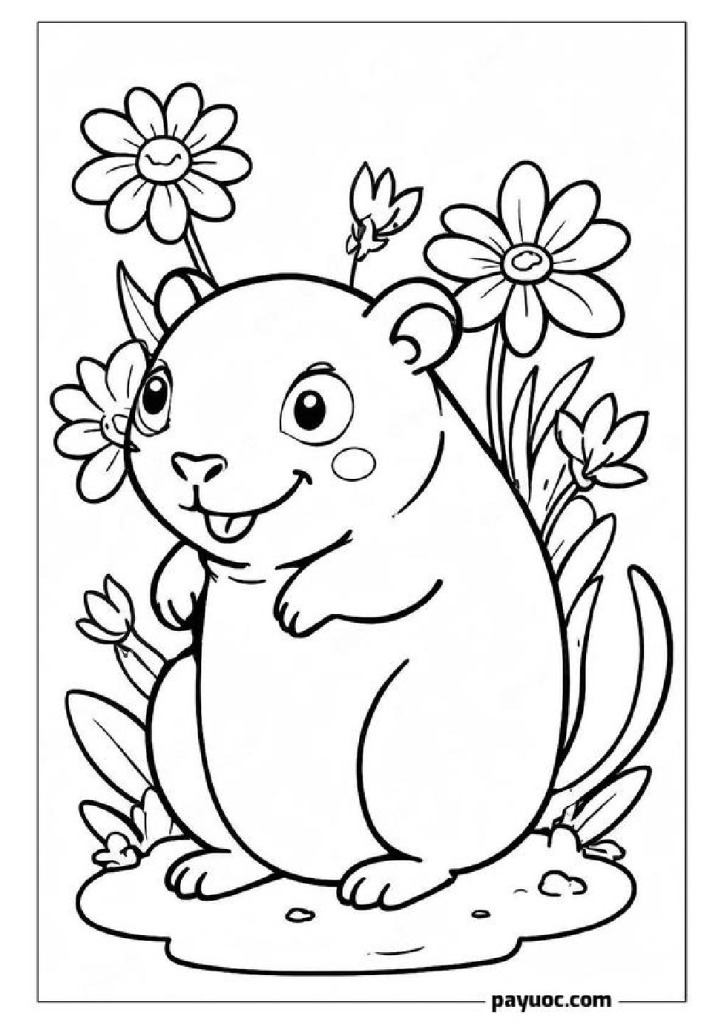 25+ Agouti Coloring Pages for Kids (FREE PDFs)