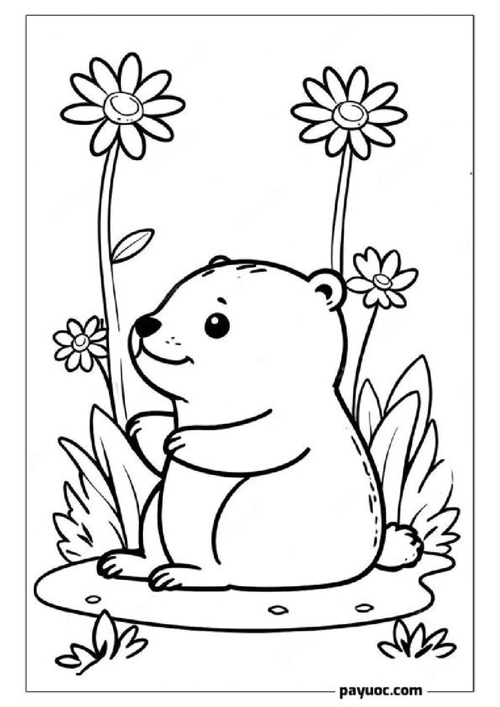 25+ Beaver Coloring Pages for Kids (FREE PDFs)