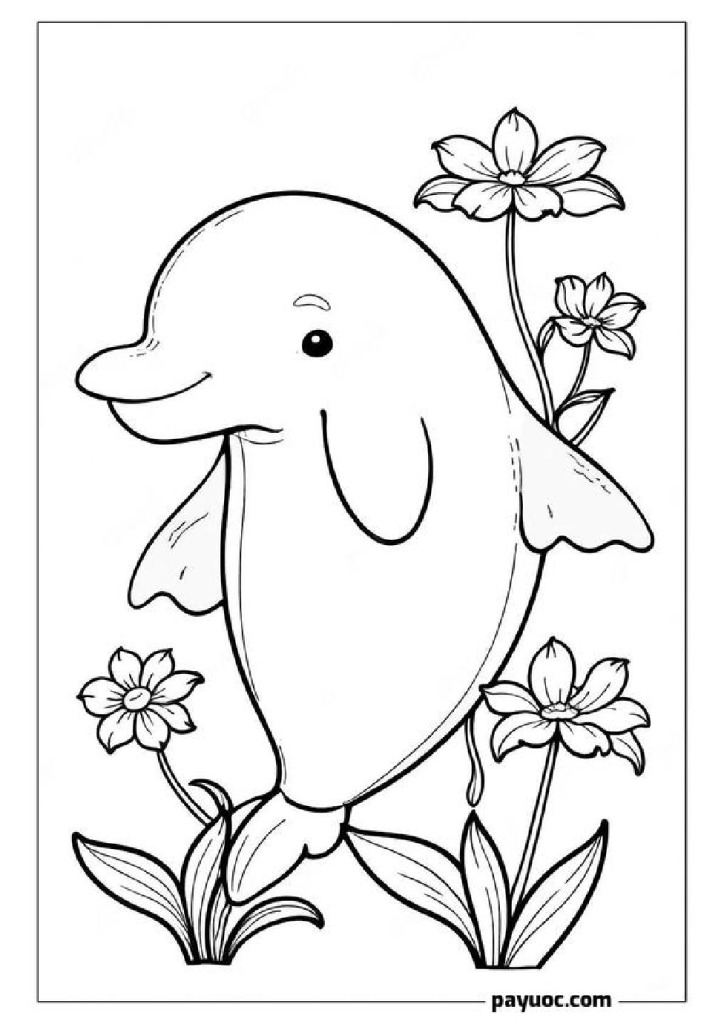 30+ Beluga Coloring Pages for Kids (FREE PDFs)