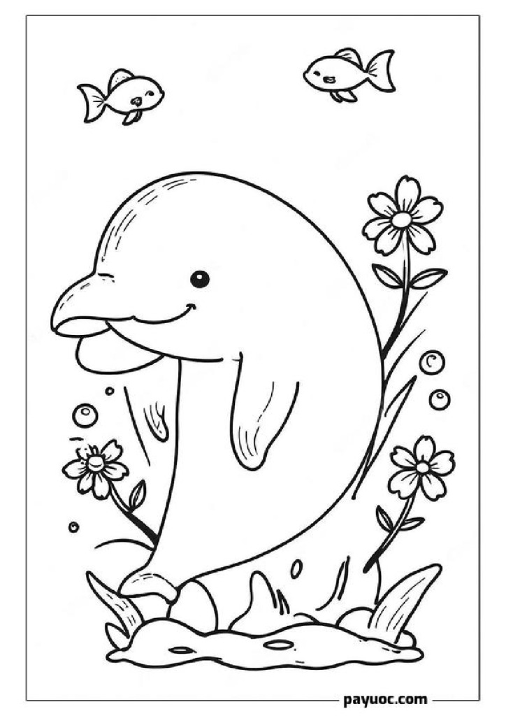 30+ Beluga Coloring Pages for Kids (FREE PDFs)