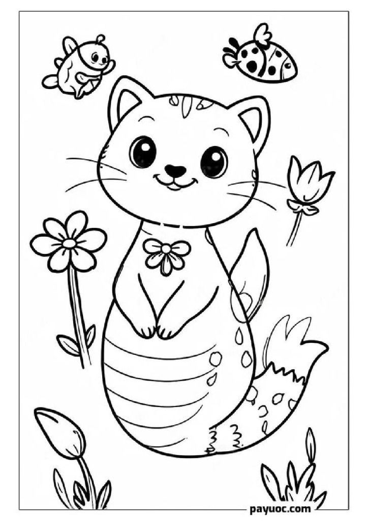 35+ Mercat Coloring Pages for Kids (FREE PDFs)