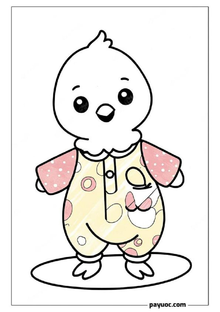 40+ Chick Coloring Sheets for Kids (FREE PDFs)