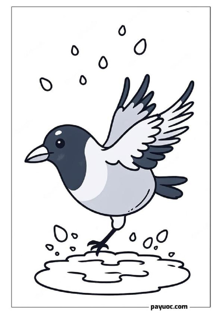 30+ Crow Coloring Sheets for Kids (FREE PDFs)