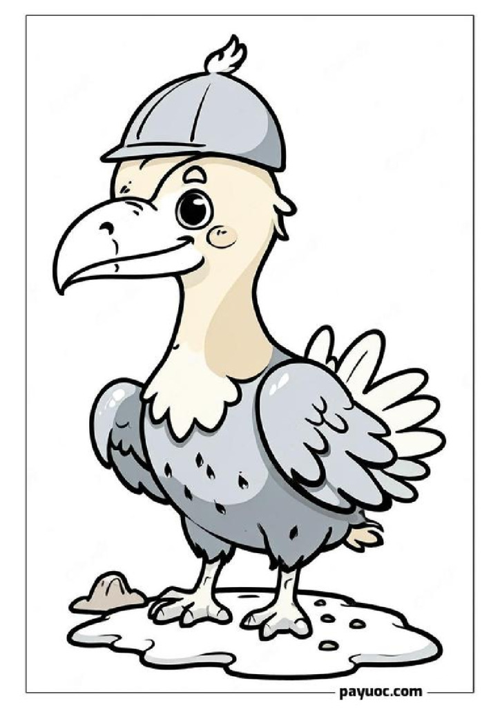 40+ Vulture Coloring Pages for Kids (FREE PDFs)