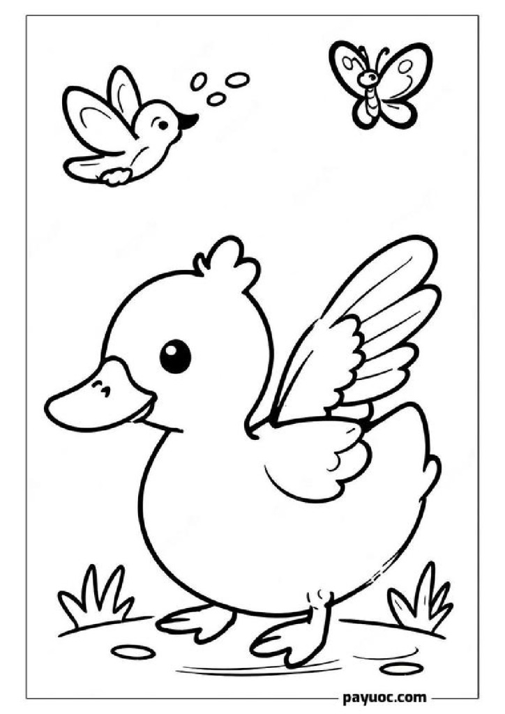 30+ Oregon Ducks Coloring Sheets for Kids (FREE PDFs)