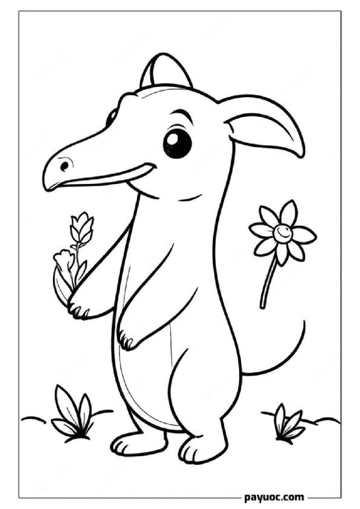 40+ Anteater Coloring Pages (FREE PDFs)