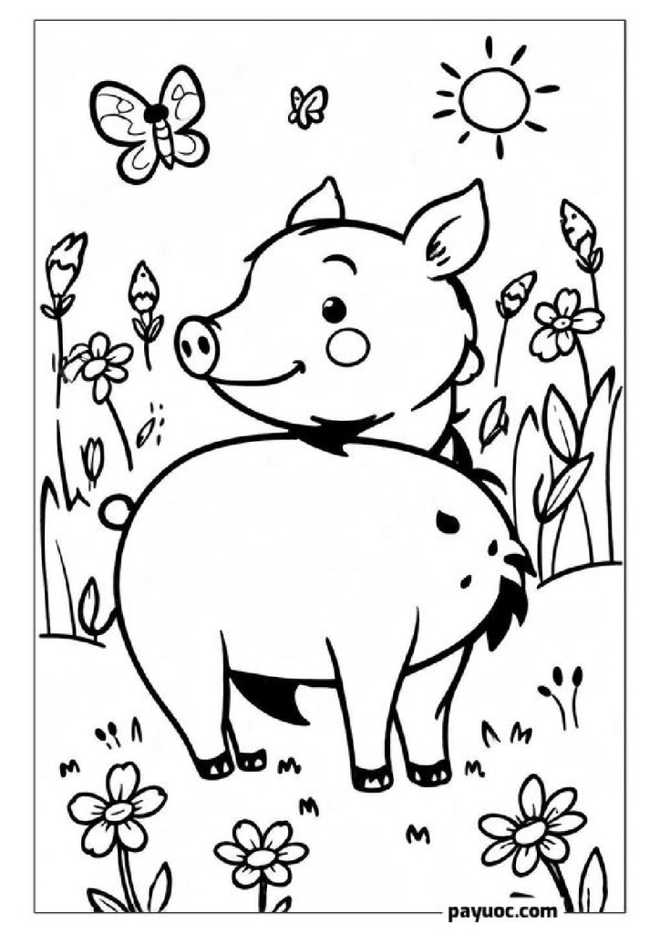 35+ Wild Boar Coloring Pages (FREE PDFs)