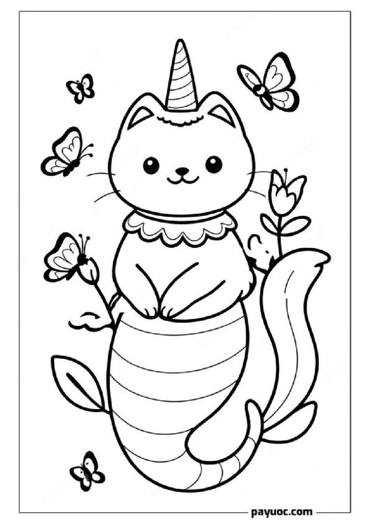 35+ Mercat Coloring Pages for Kids (FREE PDFs)