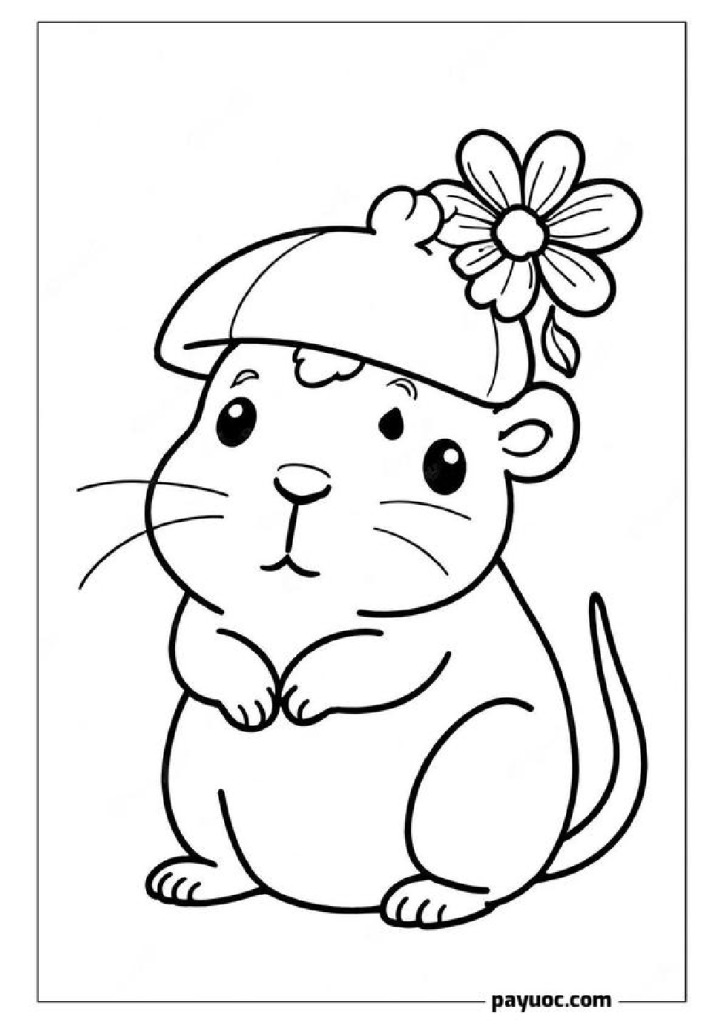 35+ Gerbil Coloring Pages for Fun (FREE PDFs)
