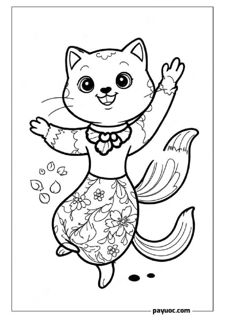 35+ Mercat Coloring Pages for Kids (FREE PDFs)