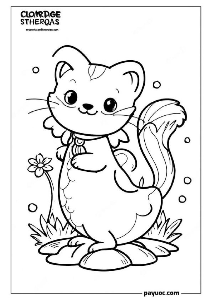 35+ Mercat Coloring Pages for Kids (FREE PDFs)