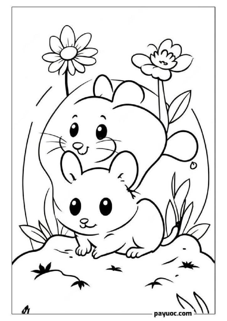 30+ Fun Mouse Coloring Pages for Kids (FREE PDFs)