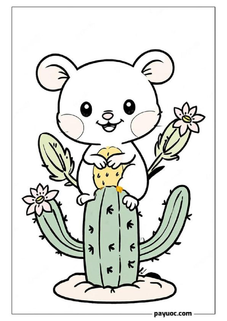 30+ Fun Mouse Coloring Pages for Kids (FREE PDFs)