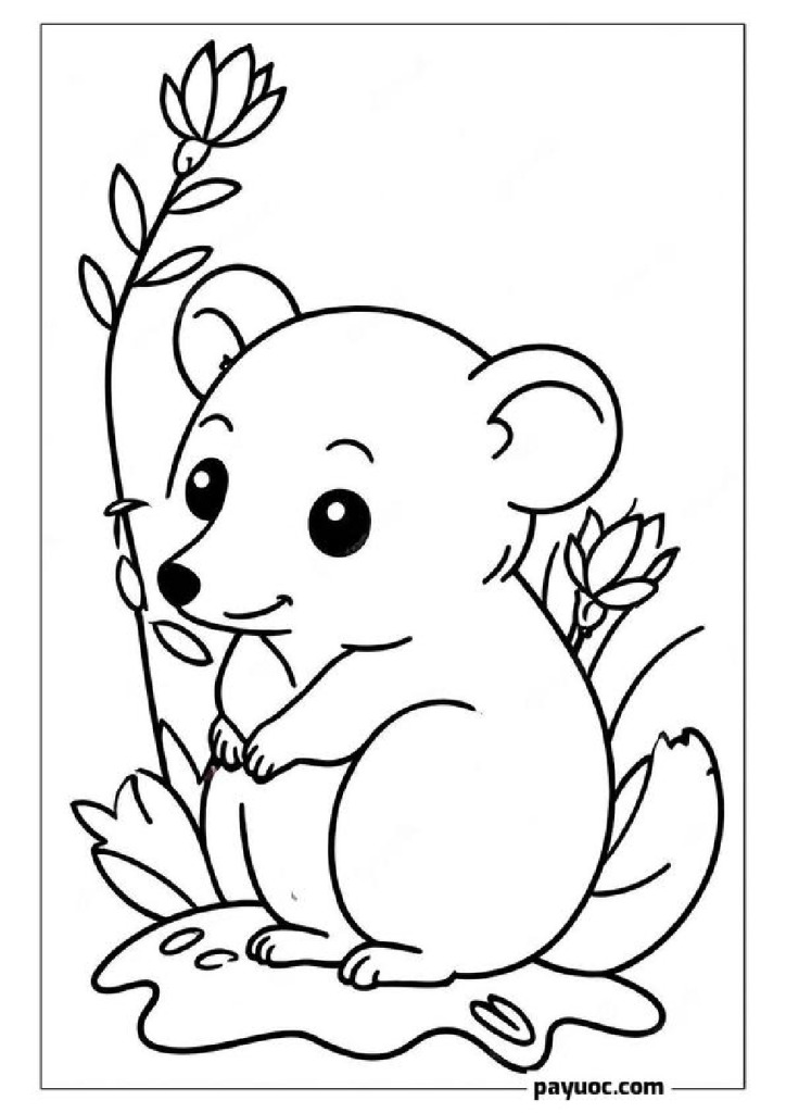 40+ Opossum Coloring Pages (FREE PDFs)