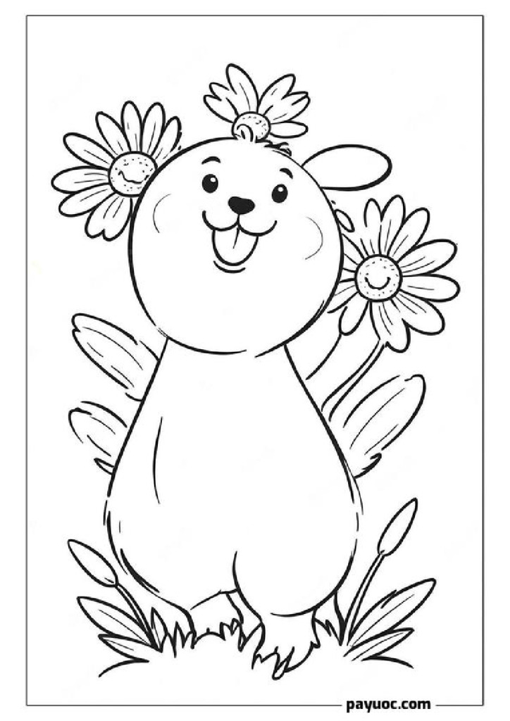 30+ Fun Pacas Coloring Pages (FREE PDFs)