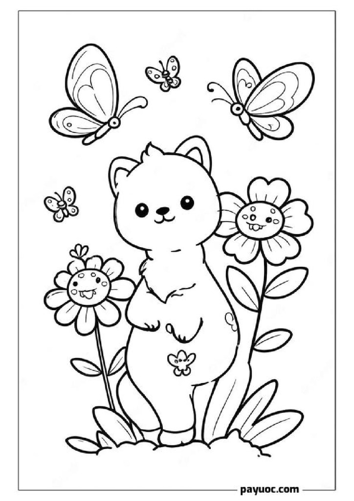30+ Fun Pacas Coloring Pages (FREE PDFs)