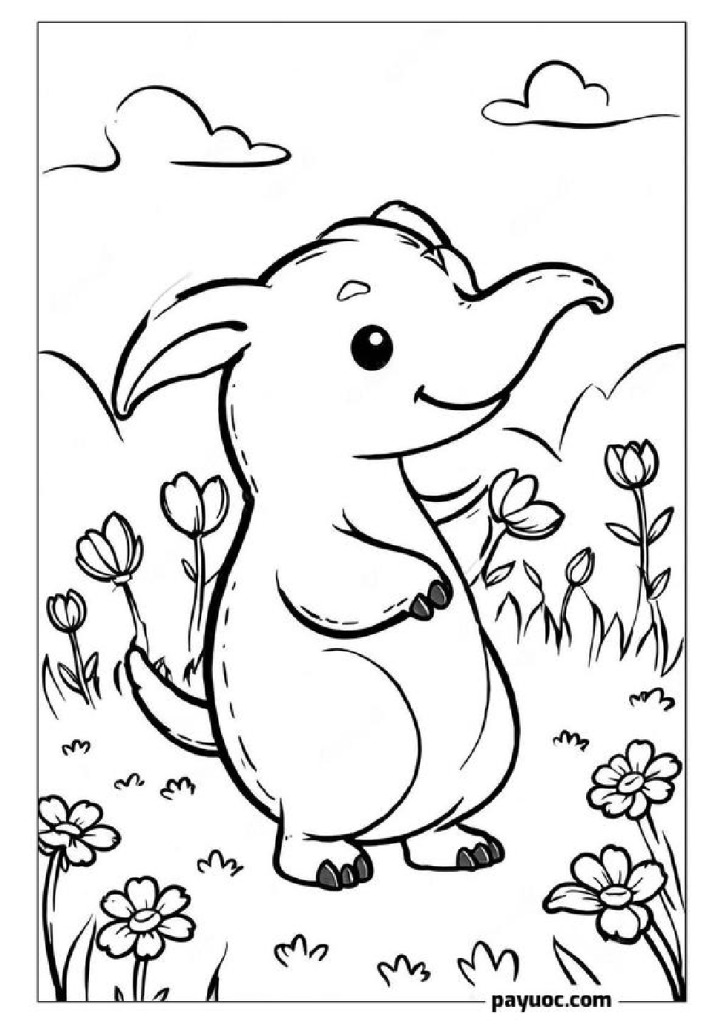 40+ Anteater Coloring Pages (FREE PDFs)