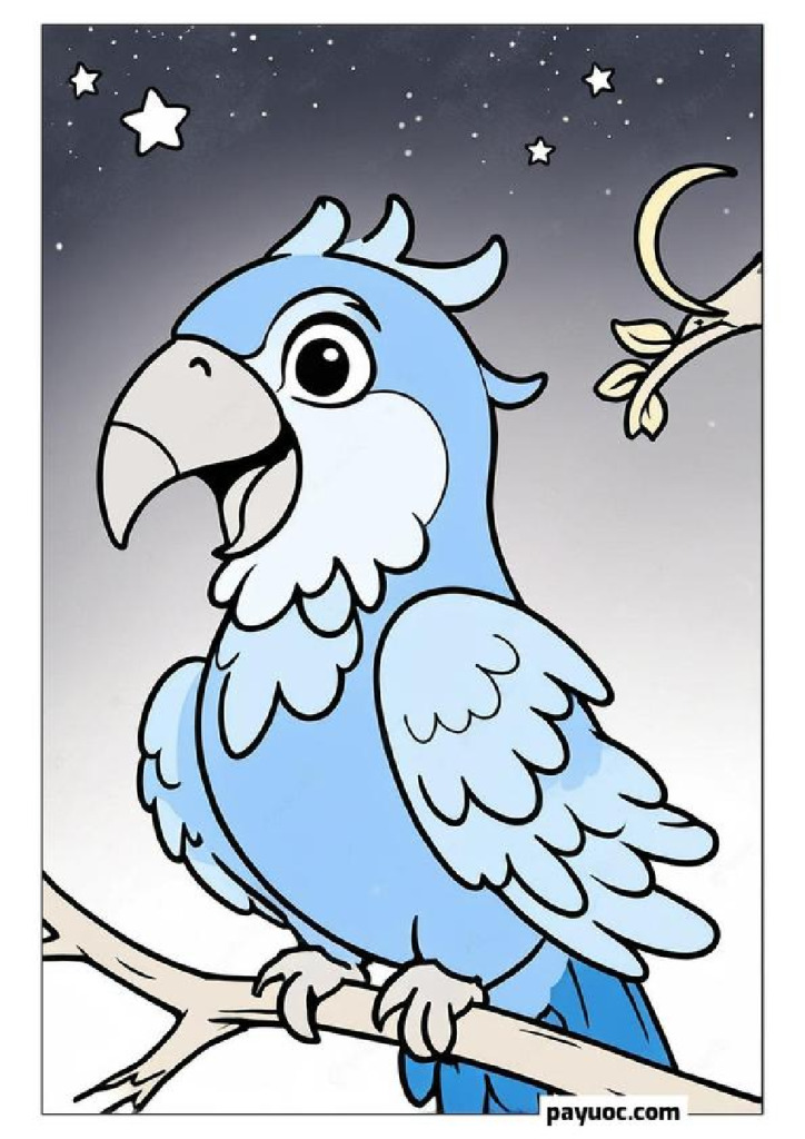 25+ Blue Macaw Coloring Pages (FREE PDFs)