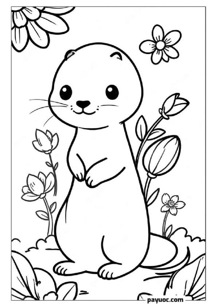 20+ Stoat Coloring Pages and Sheets (FREE PDFs)