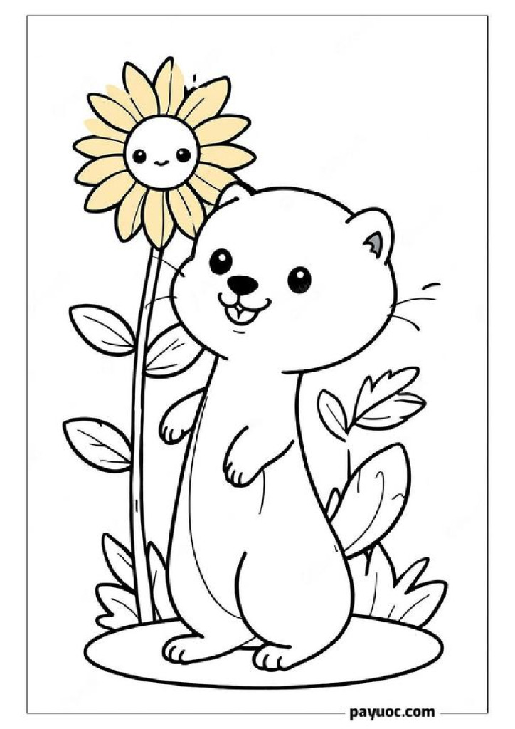 20+ Stoat Coloring Pages and Sheets (FREE PDFs)