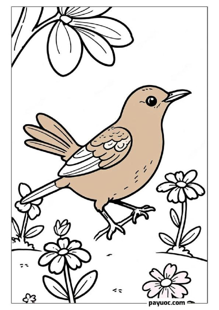 30+ Brown Thrasher Coloring Pages (FREE PDFs)