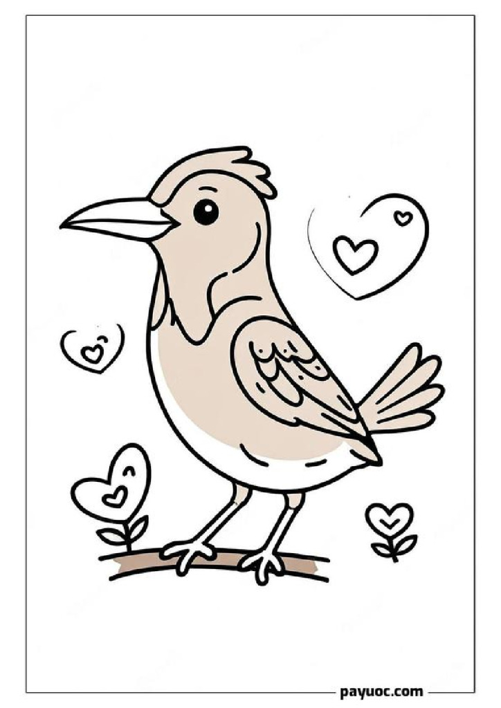 30+ Brown Thrasher Coloring Pages (FREE PDFs)