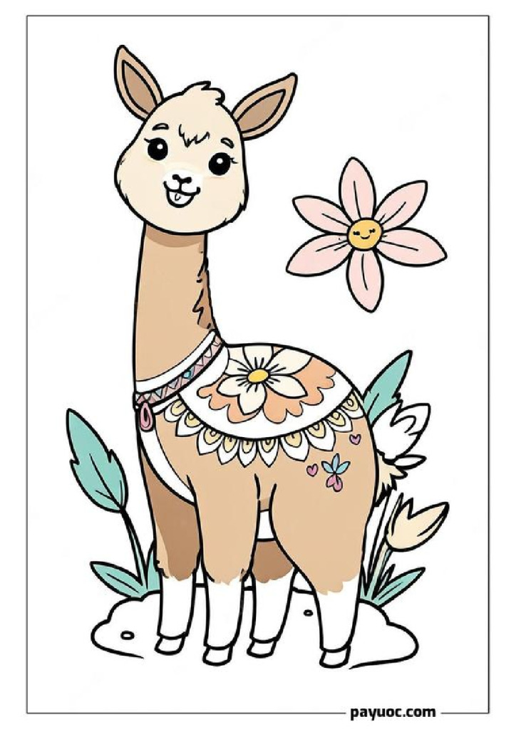 40+ Vicuna Coloring Pages for Creative Kids (FREE PDFs)