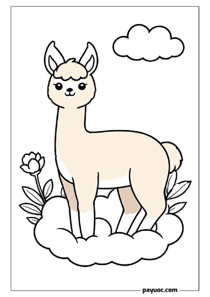 40+ Vicuna Coloring Pages for Creative Kids (FREE PDFs)