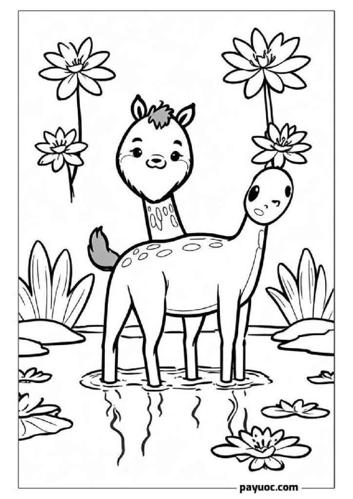 40+ Vicuna Coloring Pages for Creative Kids (FREE PDFs)
